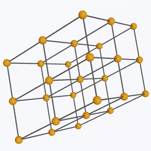 Simple Monoclinic Crystal Structure - Interactive 3D Model ...